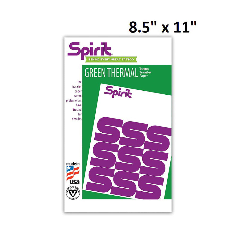 Spirit Green Thermal Image Copier Paper — 8-1/2" x 11" — Box of 100 Sh ...